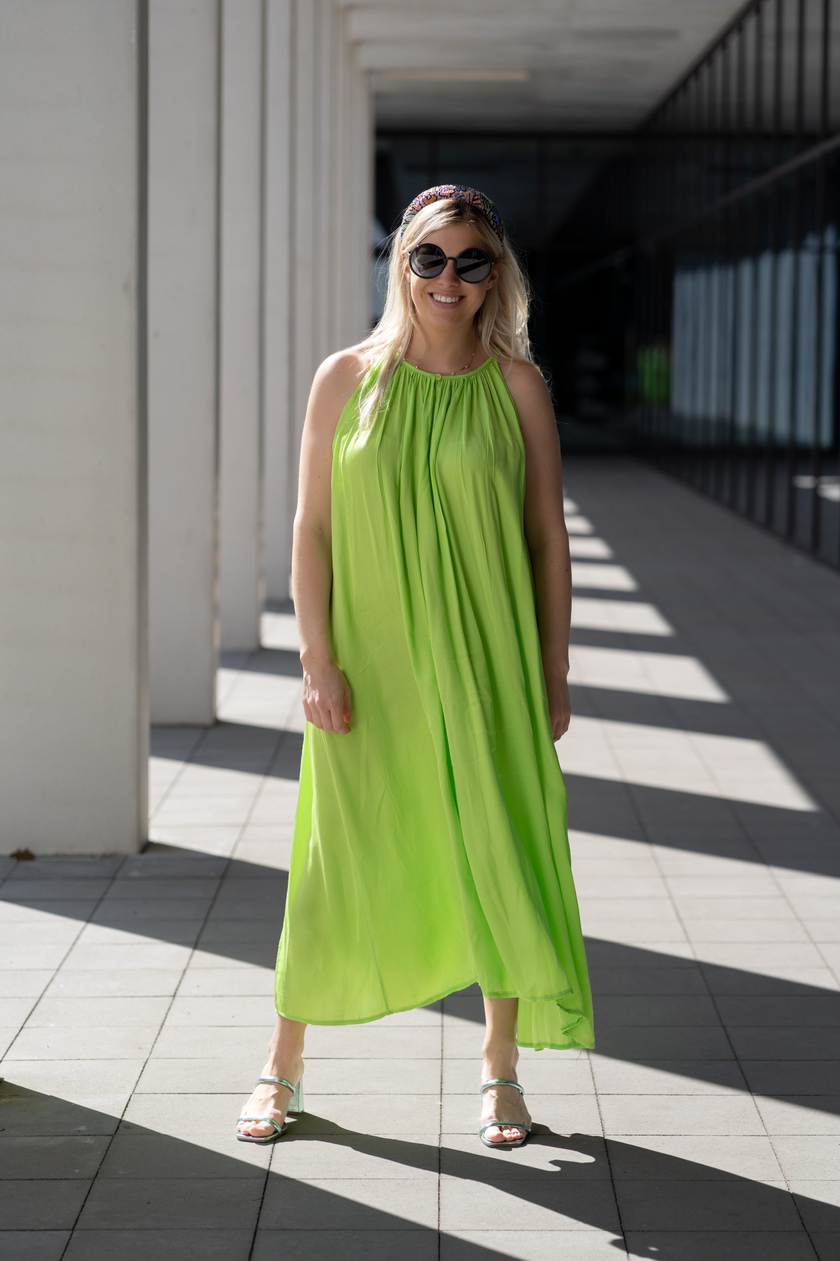 Thea dress green - JACKIE JAMES