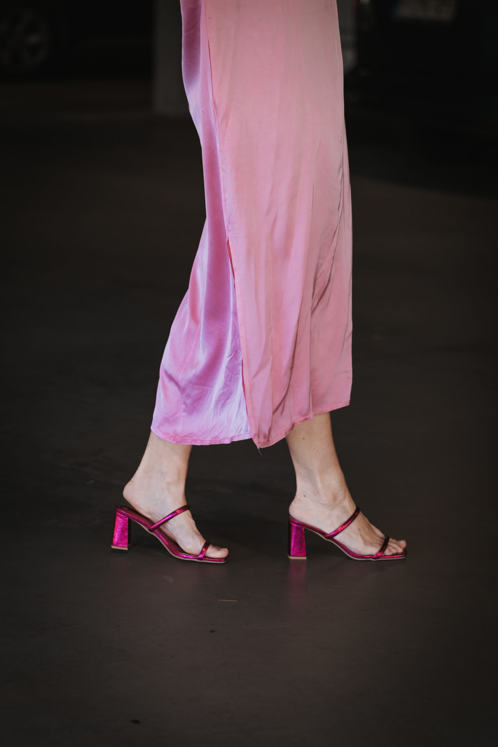 James sandal fuchsia - JACKIE JAMES